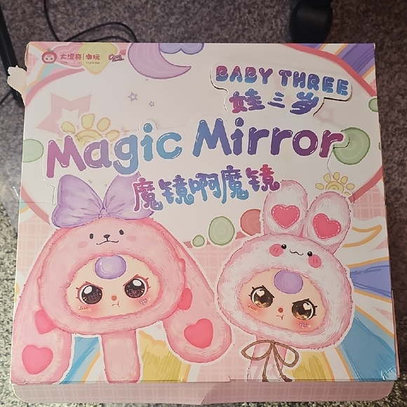 Baby Three | Other | Magic Mirror Toy Box With Cute Bunny Characters ...